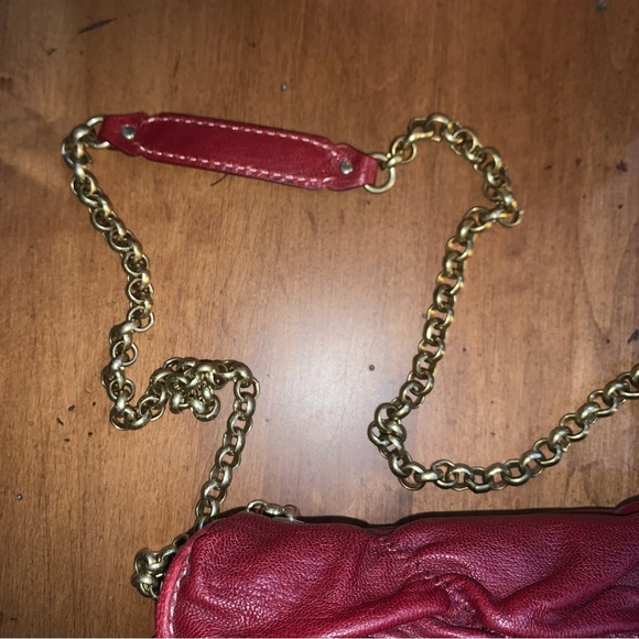Juicy Couture | Bags | Retro Juicy Couture Dark Red Patent Leather ...